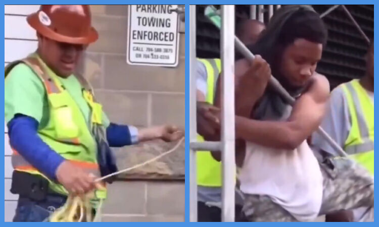 VIDEO: Construction Workers Went Old School on a Thief Who Came onto ...